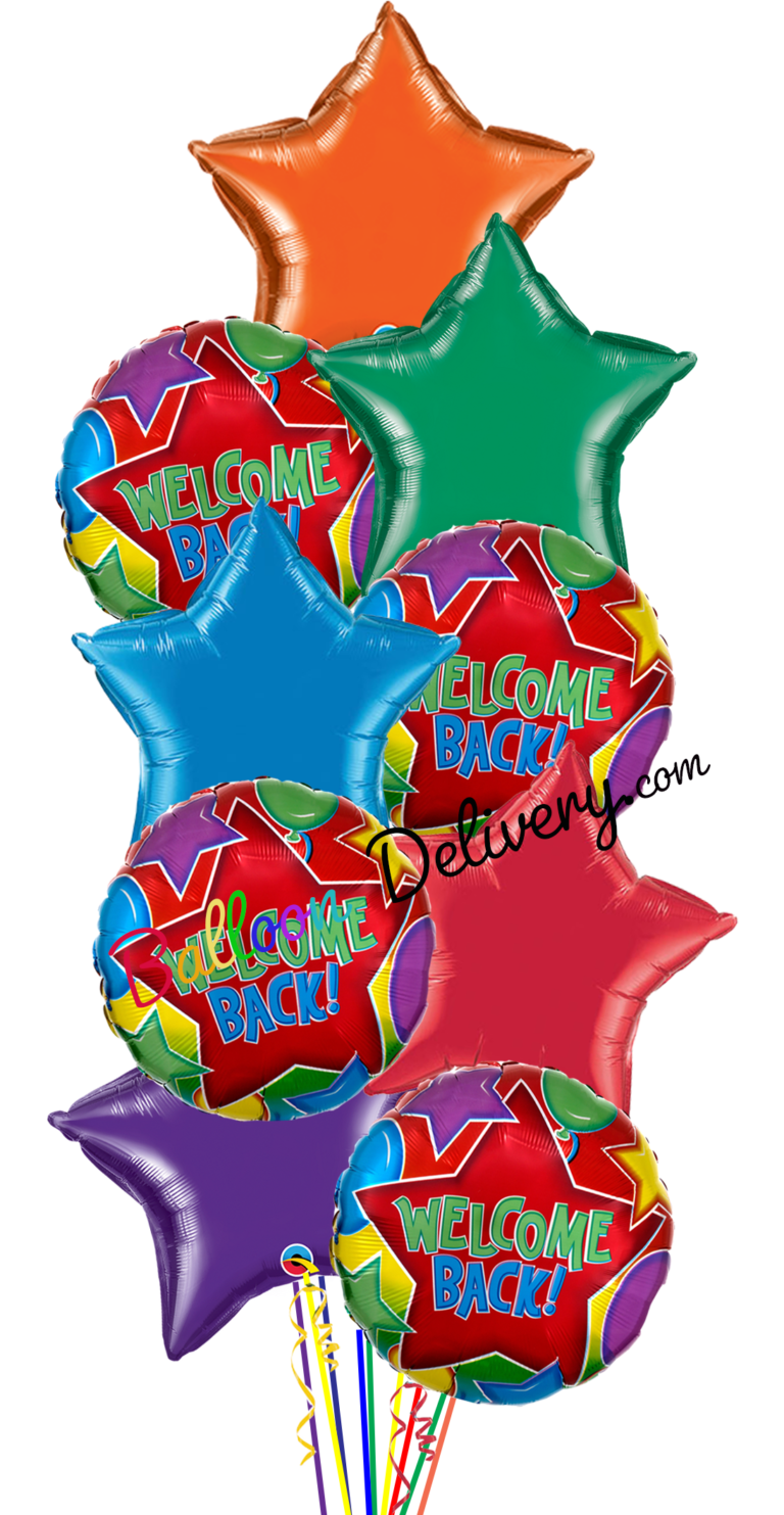 Welcome Back | Balloon Delivery